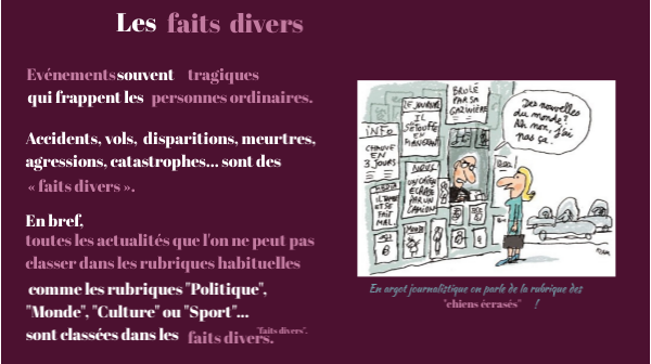 Faits divers | Genially