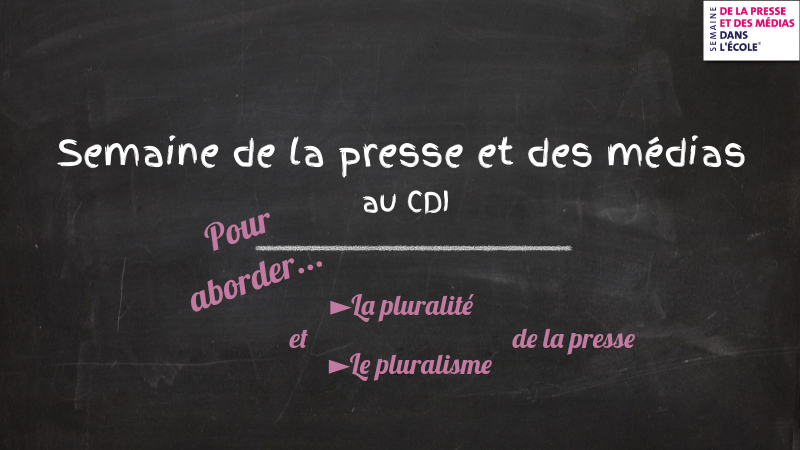 semaine de la presse | Genially