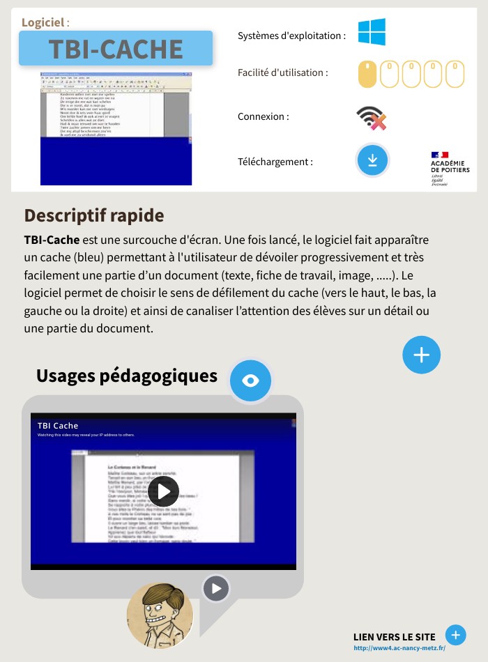 TBI Cache (cache de lecture) | Genially