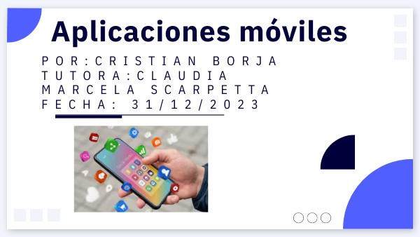 Aplicaciones móviles | Genially