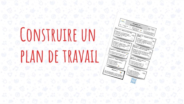 Webinaire Plans de travail | Genially