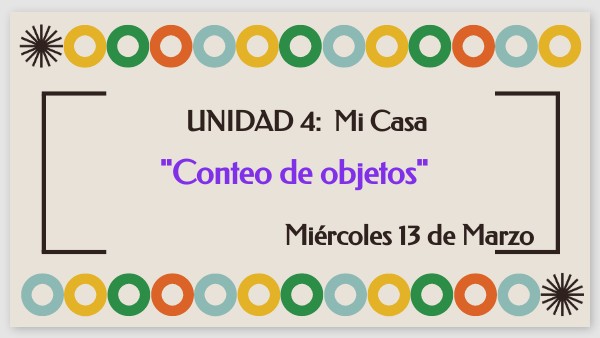 Conteo de objetos | Genially