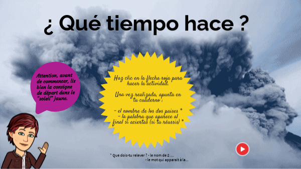 ¿ Qué tiempo hace ? | Genially