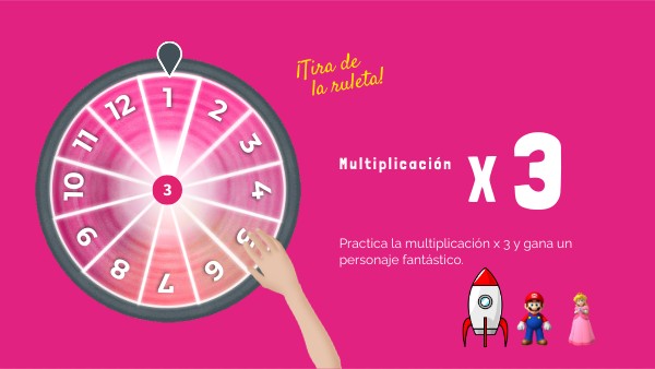 Ruleta Tabla del 3 | Genially