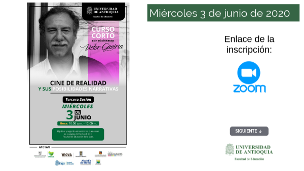 Agenda académica 1 al 5 de junio