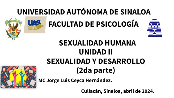 U2 Sexualidad y desarrollo (2da parte) | Genially