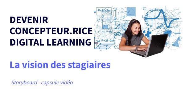 Se former au métier de concepteur - STORYBOARD