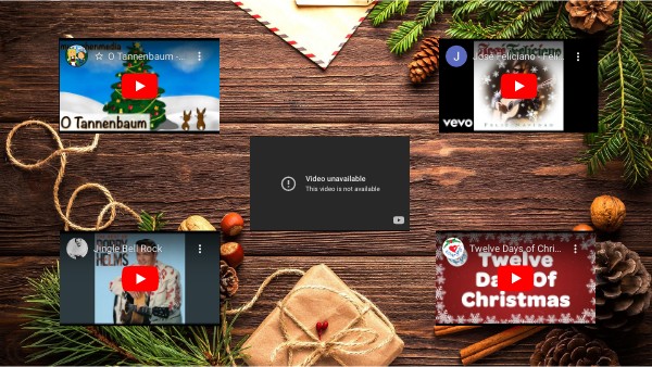 Chants de Noël | Genially