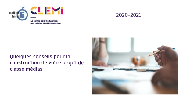Construire votre projet de classe médias | Genially