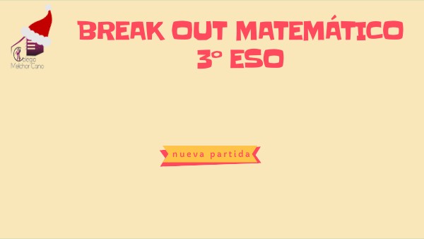 3º ESO Break out matemático | Genially