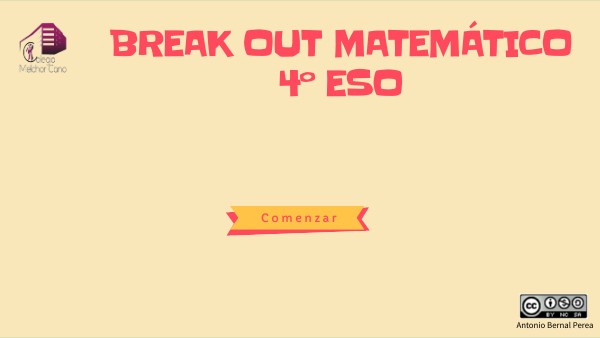 Break out matemático - 4º ESO | Genially