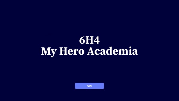 6H4 My Hero Academia