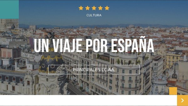 Un viaje por España: principales CC.AA. | Genially