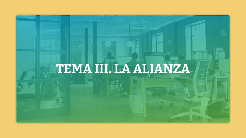 Tema 3. La alianza (reli_1º ESO)