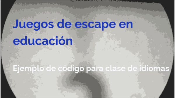 Código para juego de escape
