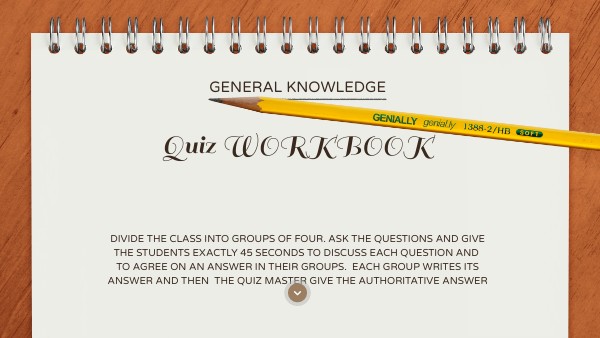 QUIZ LIBRETA | Genially