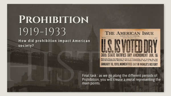 Prohibition SV | Genially