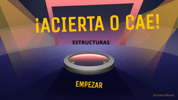 Estructuras | Genially