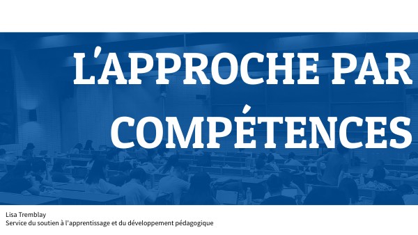 Approche par compétences | Genially