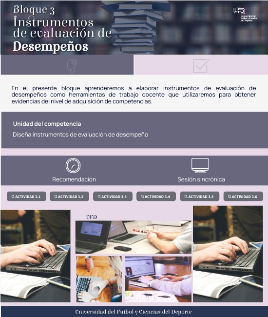 Bloque 3 - Instru Evaluación de Desempeño | Genially