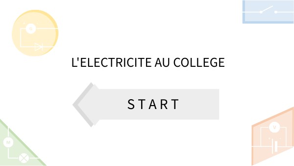 Application électricité (incomplète) | Genially