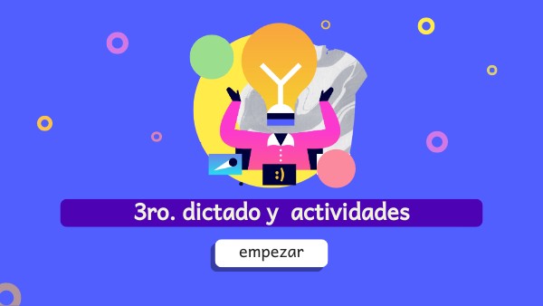 3ro. dictado Ly C, letras