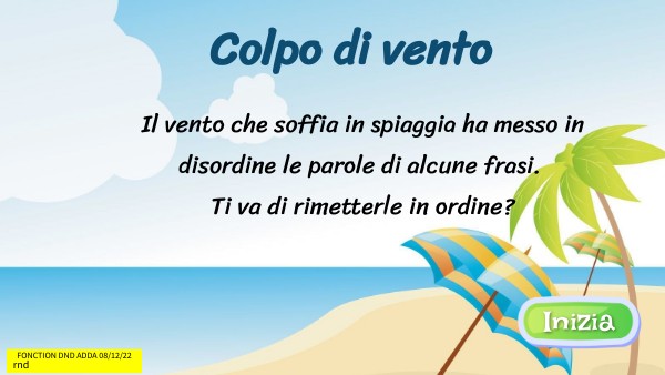 #SPE_Riordina le frasi_DND_ADDA