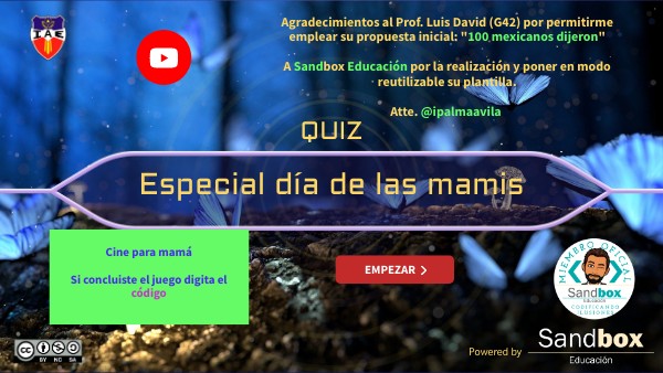 Quién quiere ser Millonario Mamás IAE | Genially