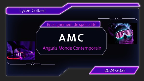 PROFS- Anglais AMC 2024 Lycée Colbert ELEVES
