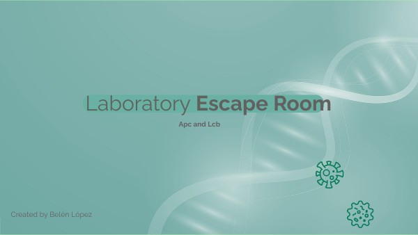 Laboratory Eements Escape room