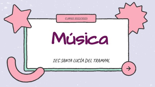 PRESENTACIÓN MÚSICA