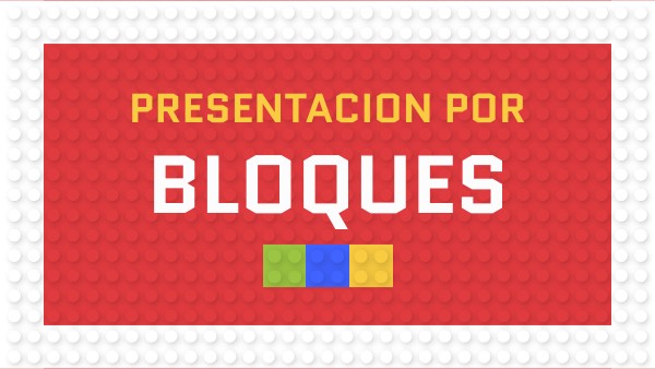 PROGRAMACION DE BLOQUES