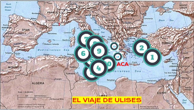 LOS VIAJES DE ULISES | Genially