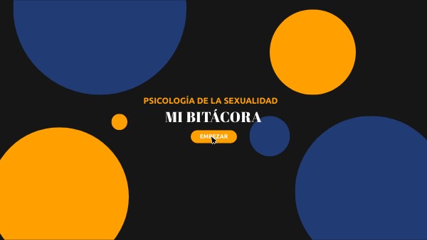 Bitácora de Psicología de la Sexualidad | Genially