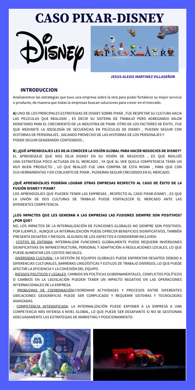 DISNEY PIXAR | Genially