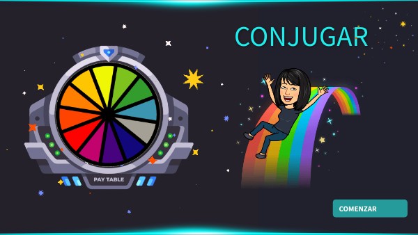 rueda conjugar | Genially