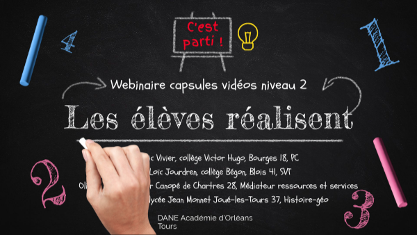 Webinaire capsules vidéos niveau 2 | Genially