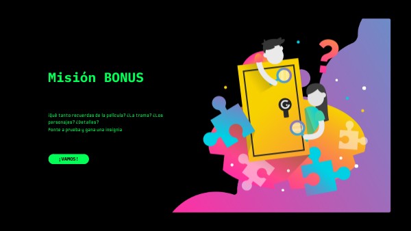 Trivia misión bonus | Genially