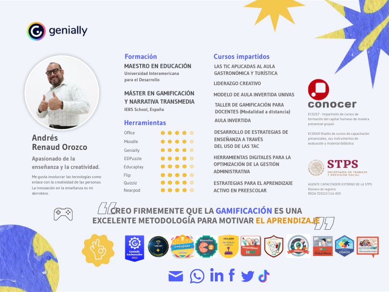 CV Embajadores Andrés Renaud