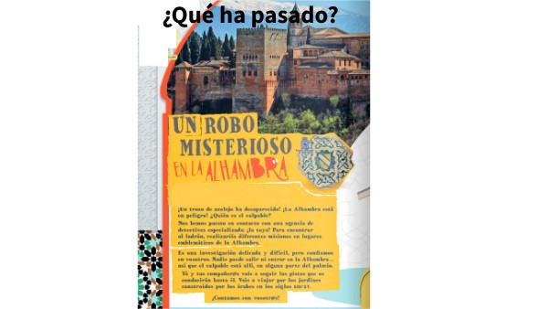 El robo misterioso | Genially