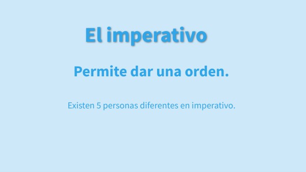 Imperativo