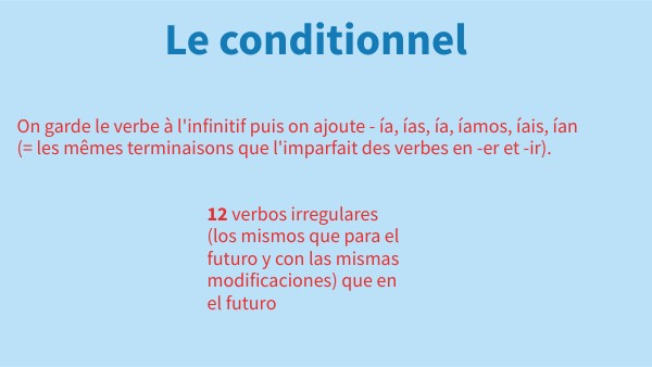 Le conditionnel