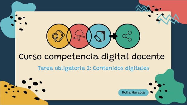 TAREA 2 Curso COMPETENCIA DIGITAL DOCENTE | Genially