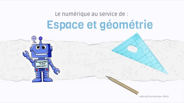 espace et géométrie cycle 3 | Genially