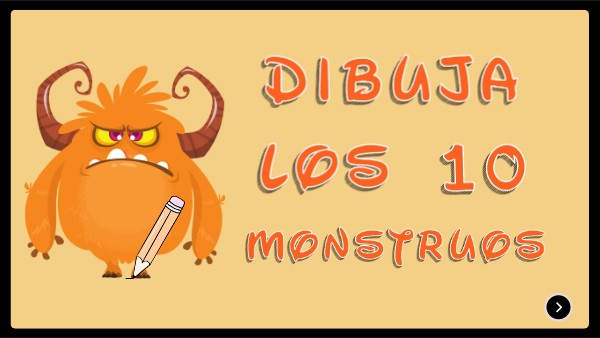 Dibuja los monstruos | Genially