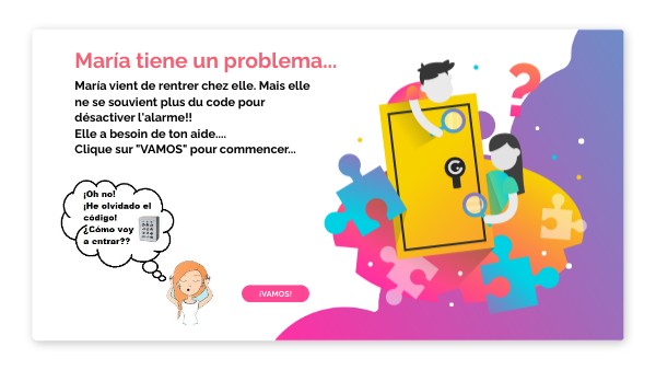 María tiene un problema | Genially