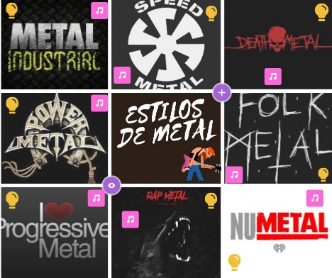 Estilos de Metal | Genially