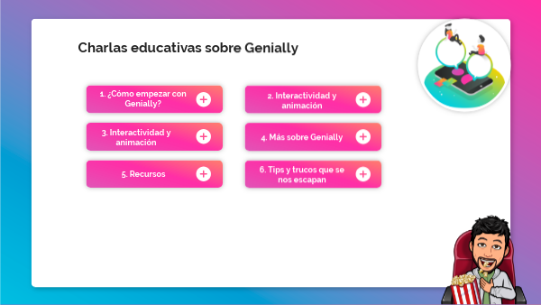 Charlas educativas GENIALLY | Genially