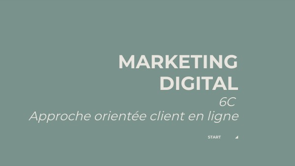 MD - 6C Approche orientée client | Genially