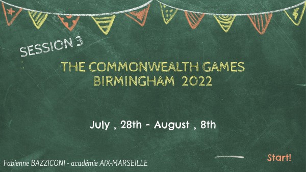 COMMONWEALTH GAMES - BIRMINGHAM 2022 | Genially